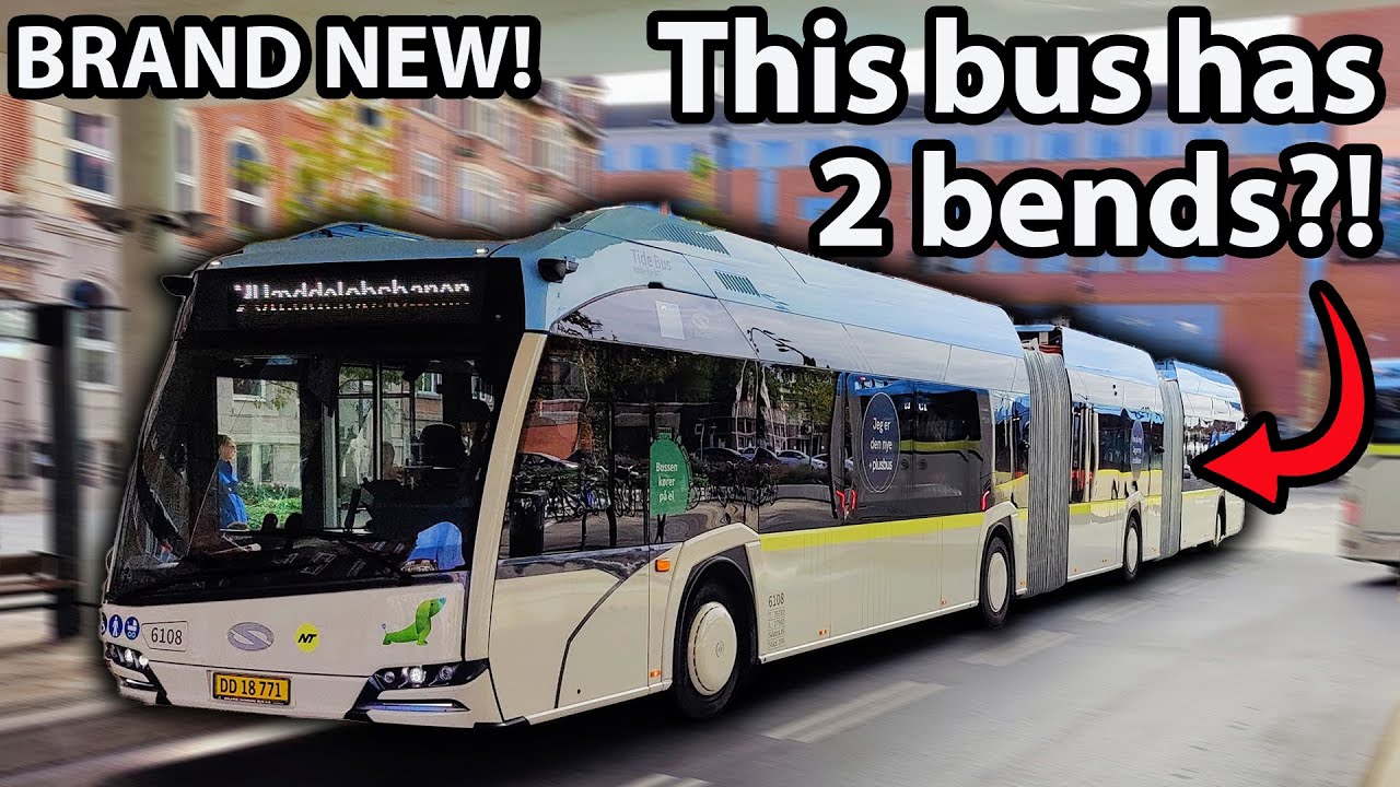 Denmark's FIRST BRT line is now OPEN! The brand new Aalborg Plusbus ...