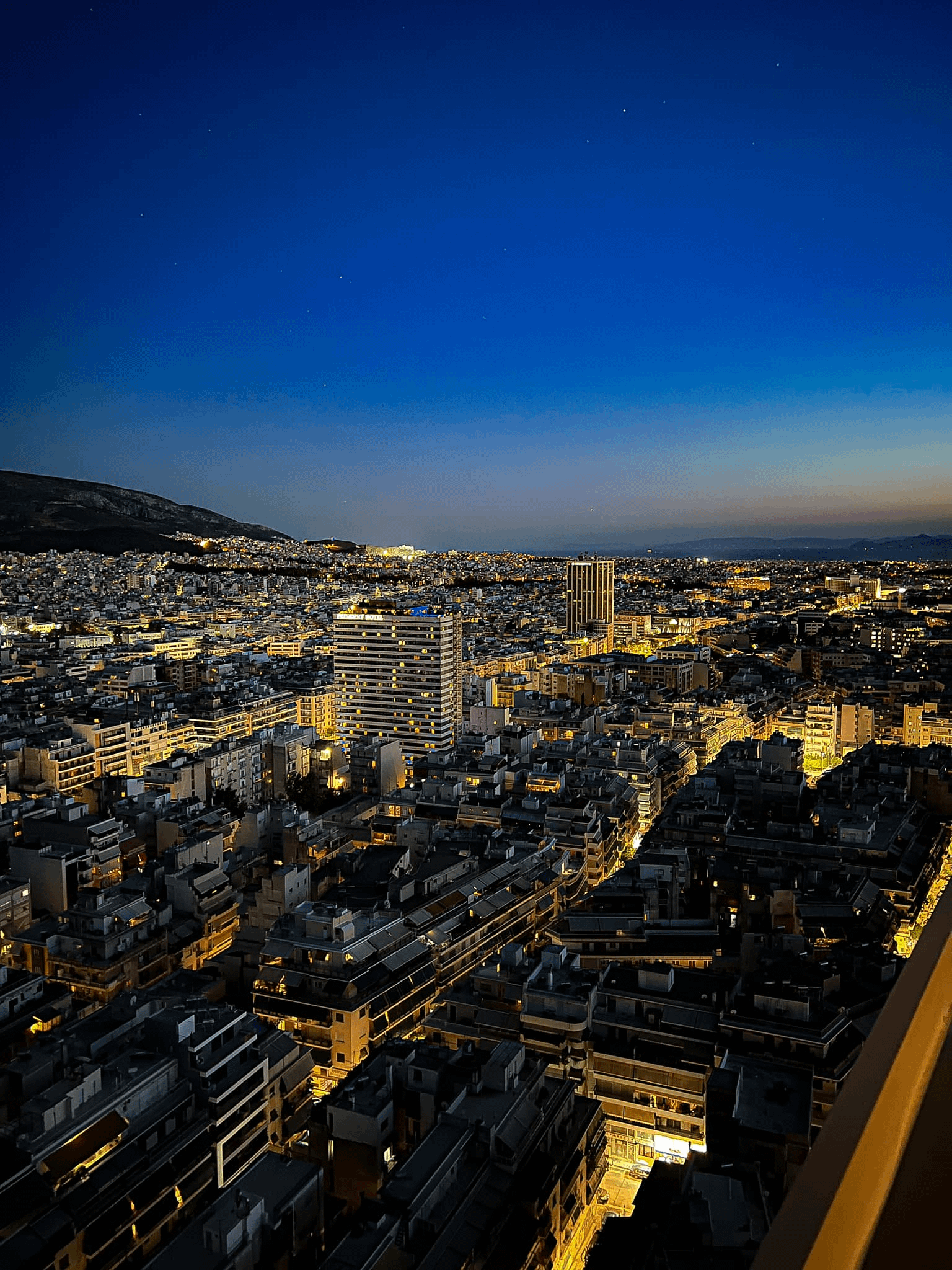 View from rooftop bar "DEOS" in athens - La Vie Zine
