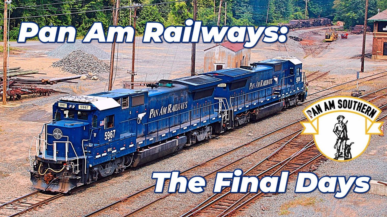 PAN AM FINALE! 300+ Mile Railfan Road Trip Across New England: VTR ...