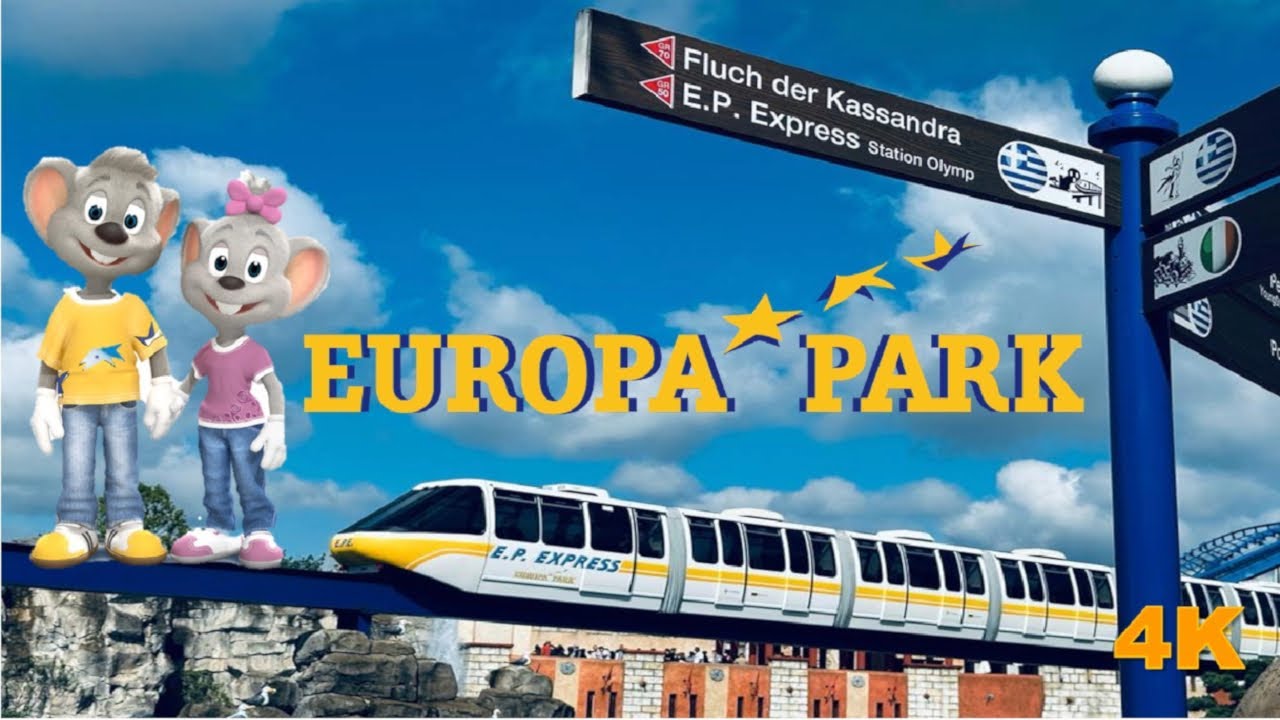 Virtual tour of Europa park,rust -Germany #part3#top attractions - La ...