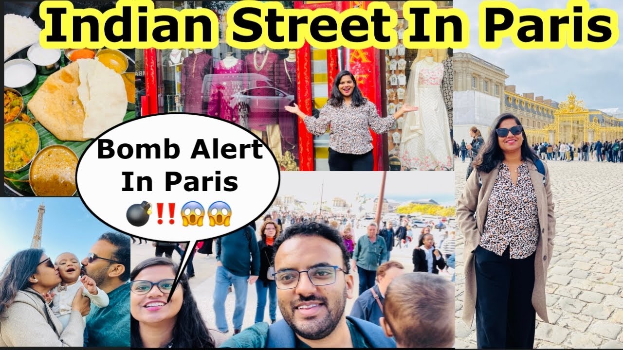 Indian Street in Paris | MINI BHARAT IN PARIS | Palace of Versailles ...