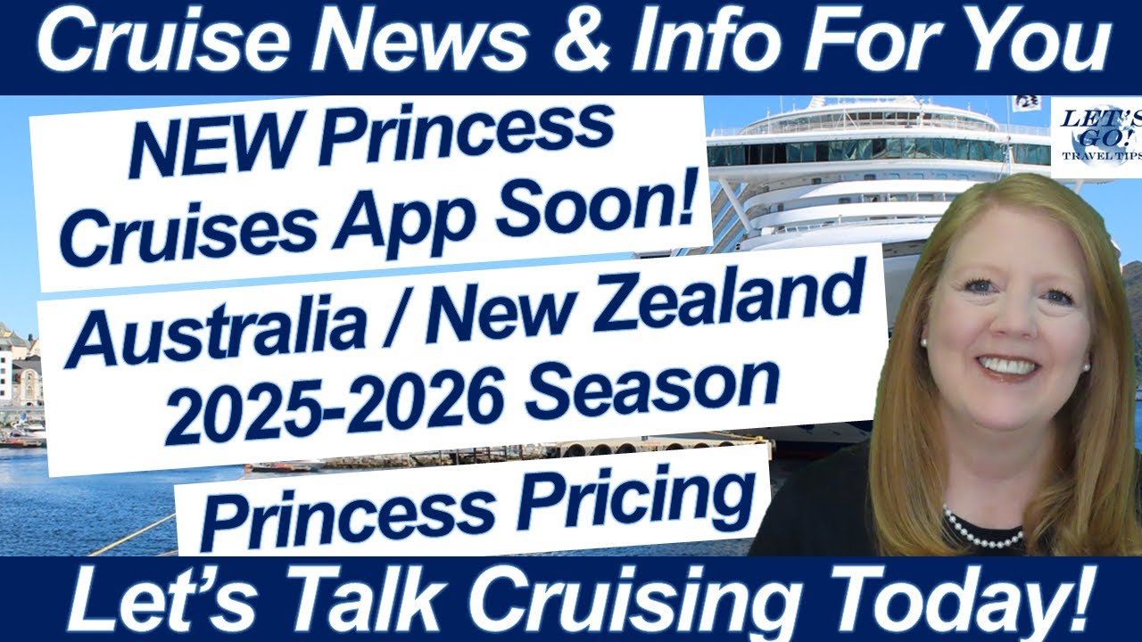 CRUISE NEWS! NEW PRINCESS APP COMING | PRINCESS PRICING STRUCTURE ...