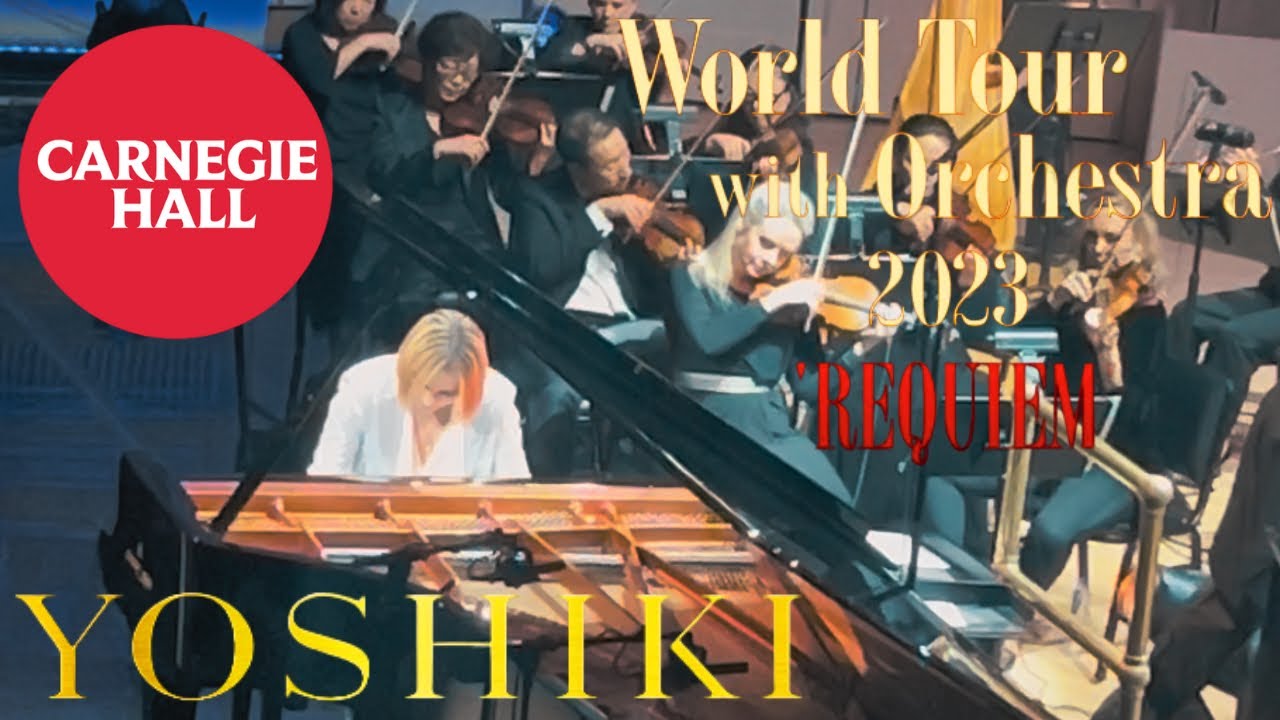 YOSHIKI’s Musical Mastery in ‘Art of Life’ - Carnegie Hall 2023 Full ...