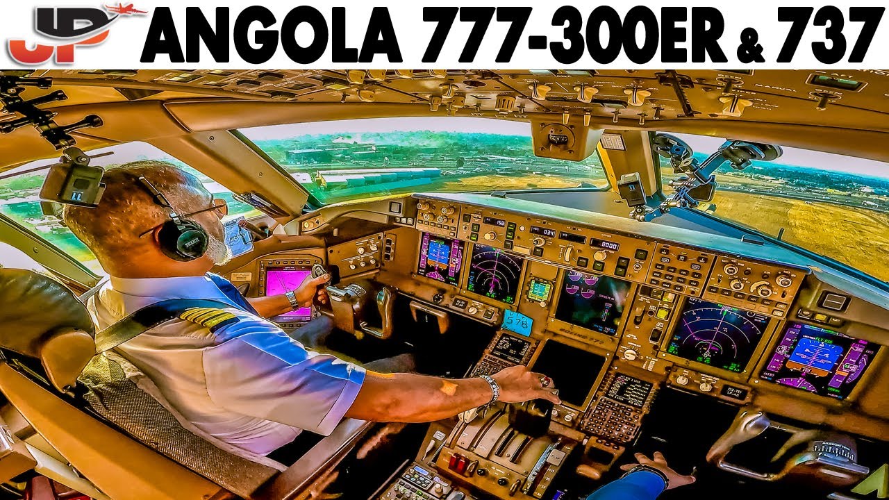 Angola Boeing 777-300ER & 737 Cockpit Across Africa & Europe - La Vie Zine