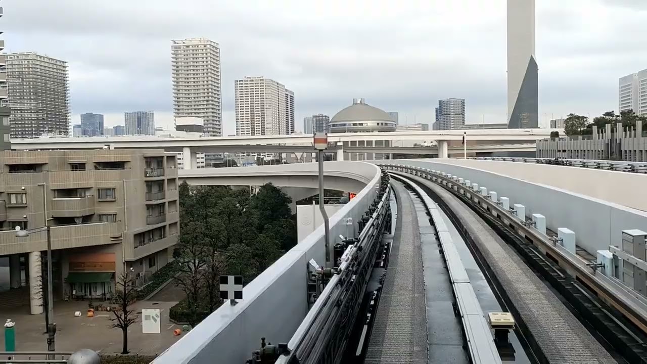 Tokyo Mono Rail - Time Lapse Toyosu to Shimbashi Nov 2023 - La Vie Zine