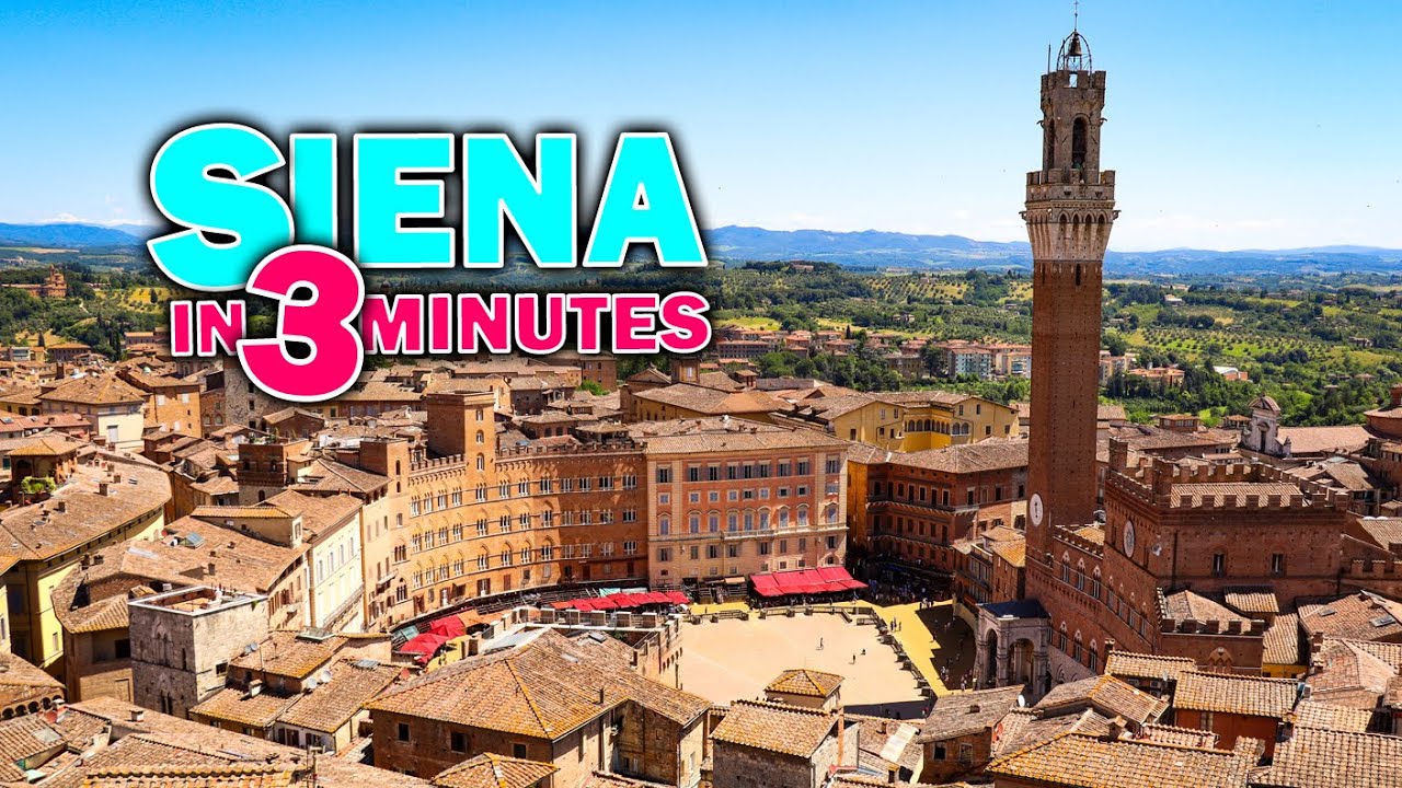Travel Guide for Siena, Tuscany Italy In Just 3 Minutes! - La Vie Zine