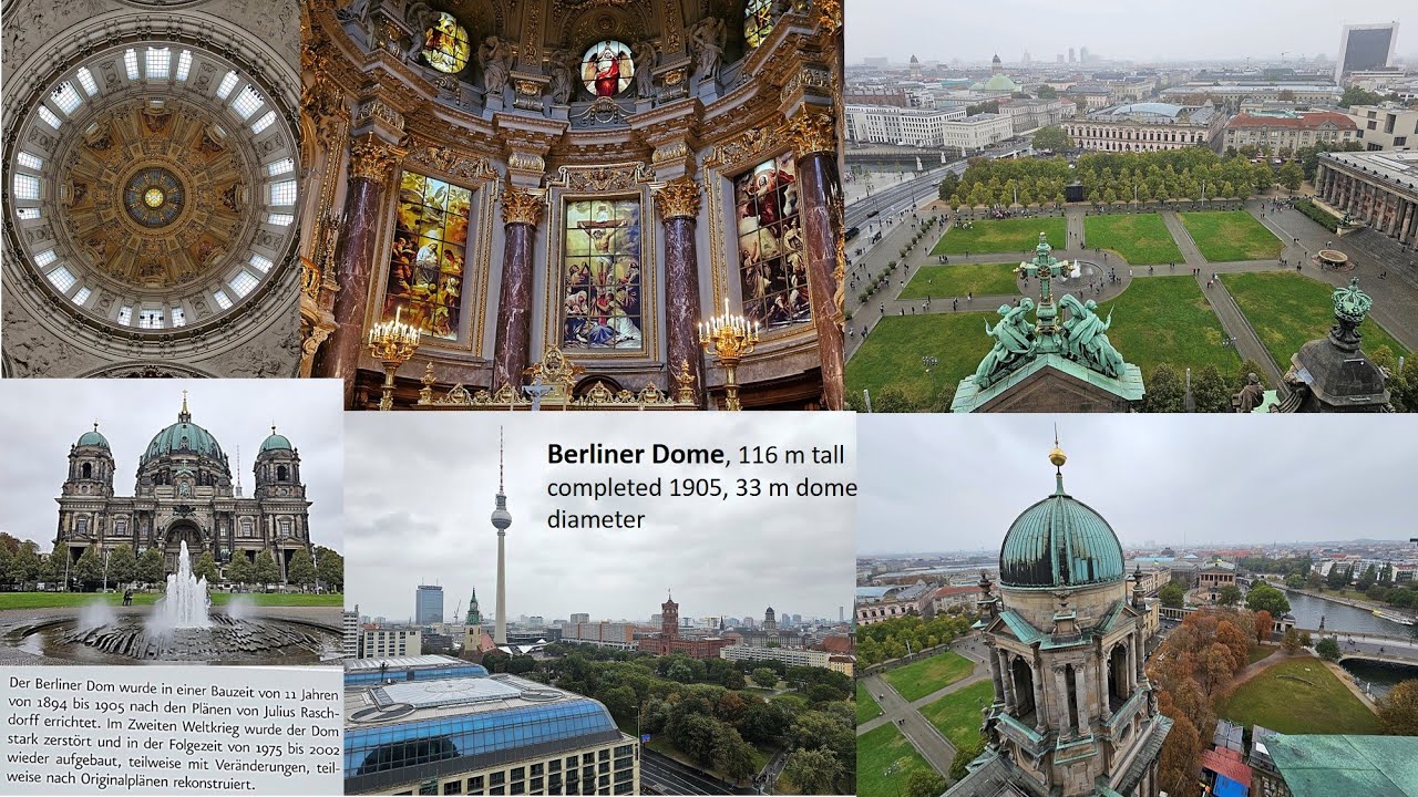 The Berlin Cathedral, Berliner Dom, the largest Protestant church in ...