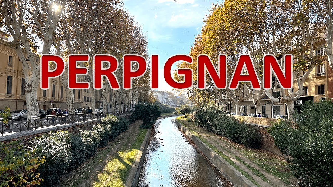 PERPIGNAN, FRANCE 4K CITY CENTRE WALKING TOUR | WALK PERPIGNAN 2023 ...