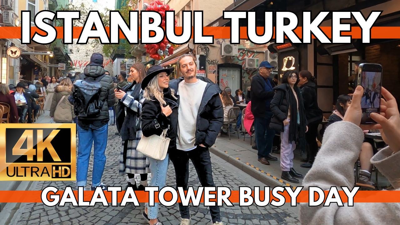 ISTANBUL TURKEY CITY CENTER 4K WALKING TOUR GALATA TOWER BUSY DAY | 10 DECEMBER 2023 - La Vie Zine