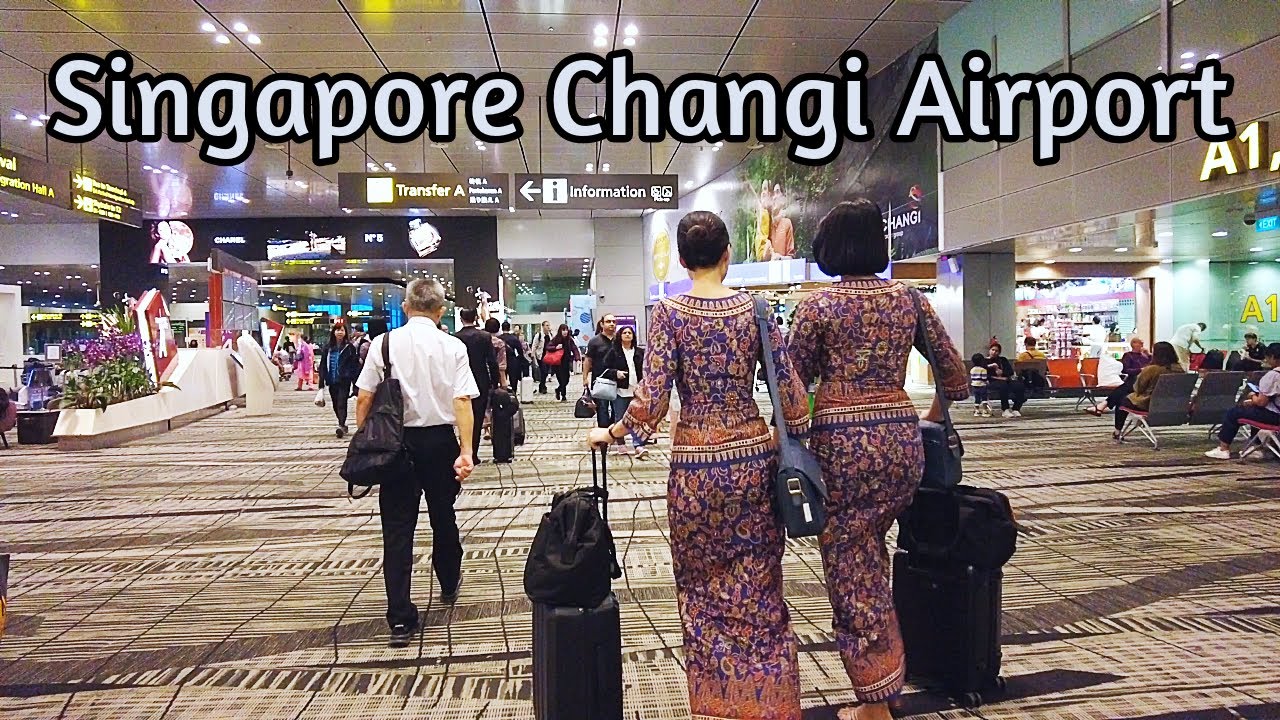 Singapore Changi Airport Tour | Jewel Changi | SkyTrain | HSBC ...