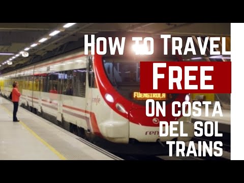 How to get Free Rail Travel in Malaga and the Costa del Sol - La Vie Zine