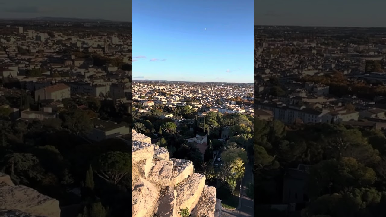 Magna Tower (Tour Magna) - View from the top - Nimes, France - La Vie Zine