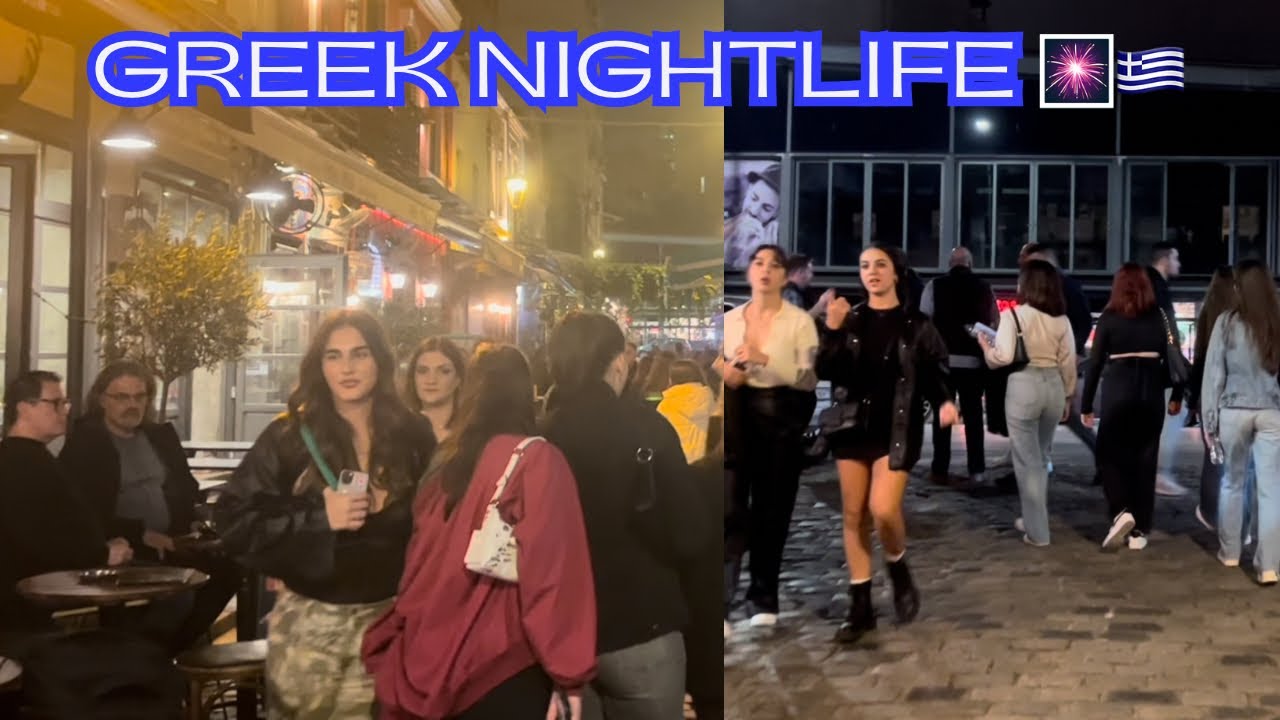 🕺 Friday Night PARTY time in THESSALONIKI! 🇬🇷 Greece’s best nightlife ...