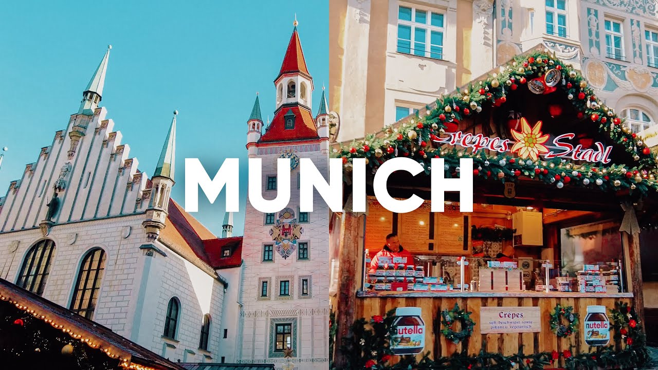 Best Christmas Markets in Munich SUNNY WALKING TOUR German Winter ...
