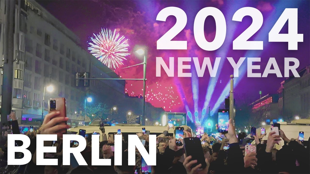 BERLIN – New Year 2024 – LIVE at Brandenburger Tor 🇩🇪 [4K UHD] - La Vie ...