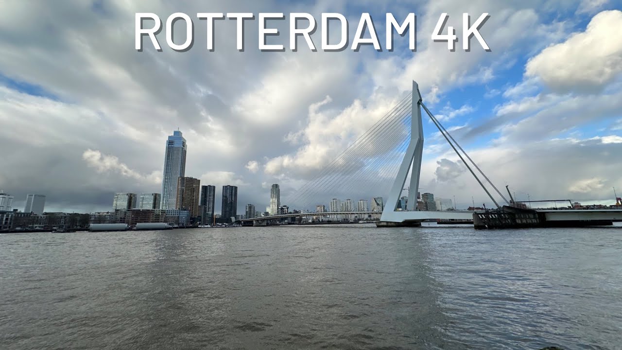 Rotterdam 4K - Downtown Walking Tour - La Vie Zine