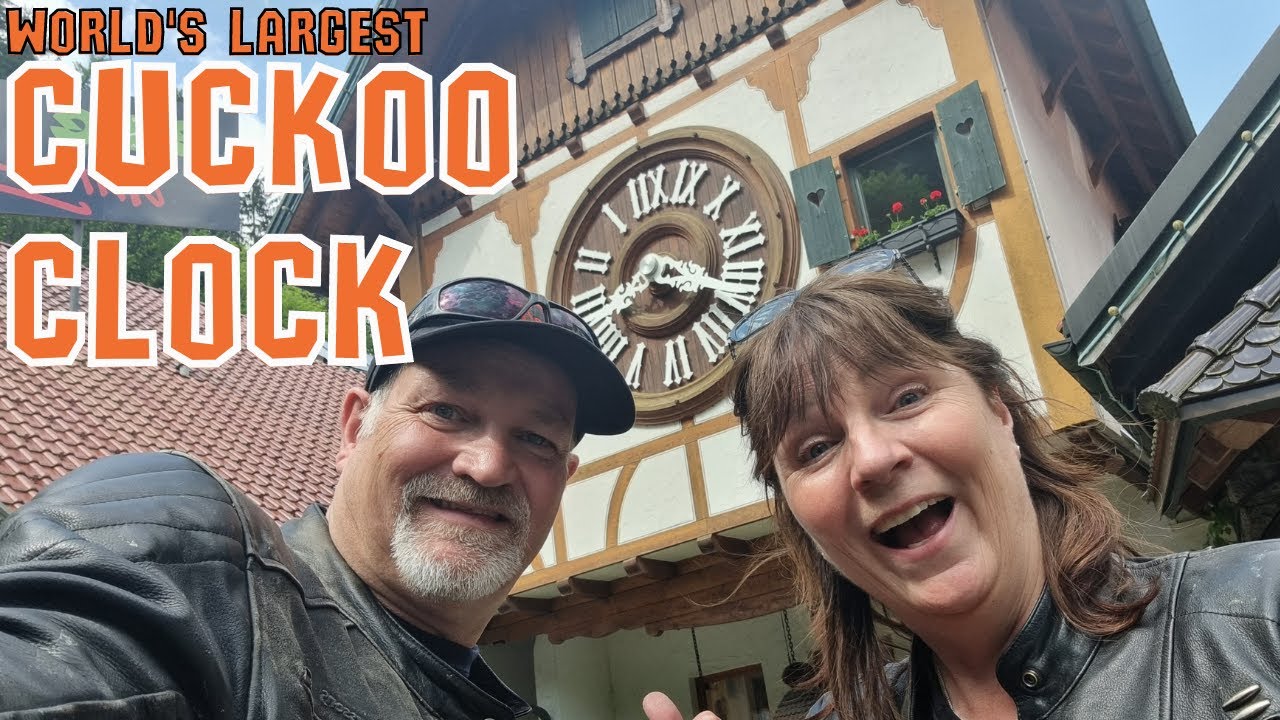WORLD'S largest cuckoo's clock | Black Forest motorcycle tour Ride 1 ...