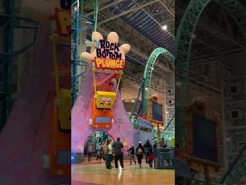 Spongebob Squarepants Rock Bottom Plunge Roller Coaster @ Mall of ...