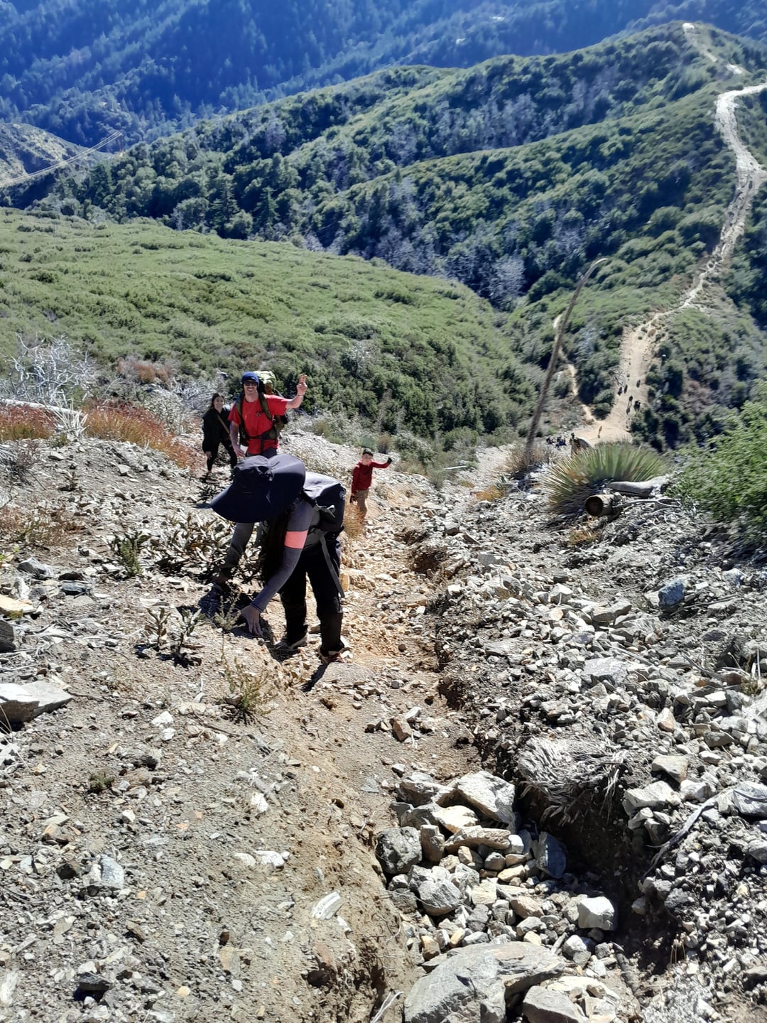 B-2 flyover in the mountains above Pasadena, CA - La Vie Zine