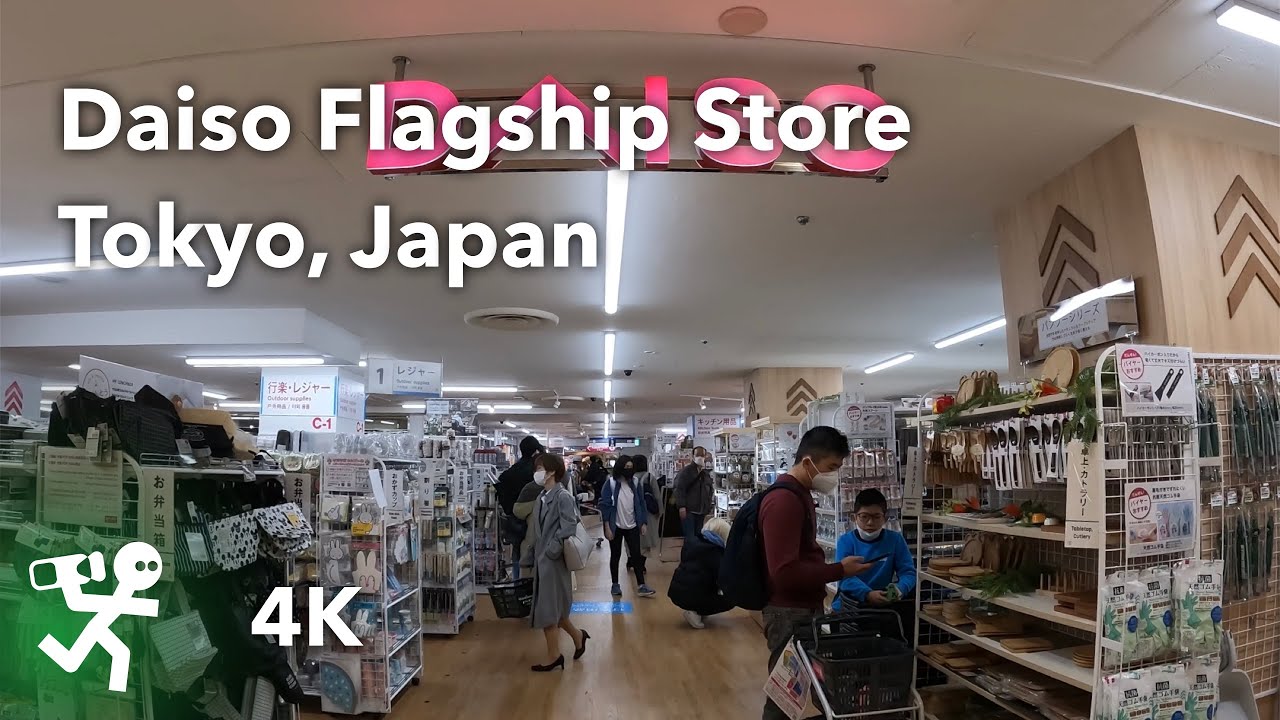 Daiso Flagship Store | Full Walking Tour 4K | Tokyo, Japan - La Vie Zine