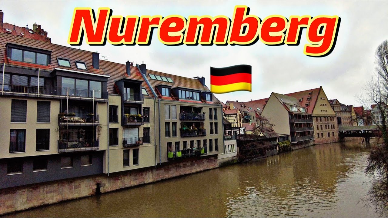 Nuremberg (Nürnberg), Germany Walking Tour (4k Ultra HD 60 fps) - with ...