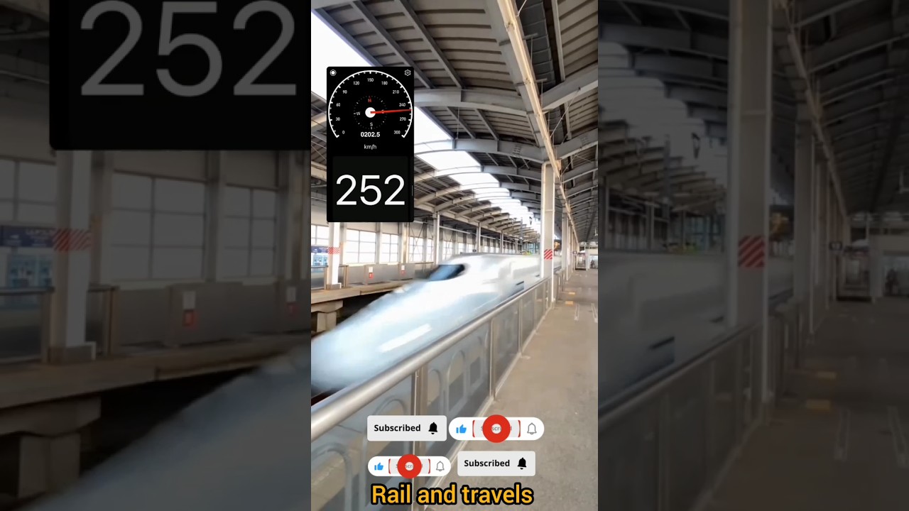 Thrilling Shinkansen Speed: Japan 2024 Experience in 4K!#Shinkansen2024 ...