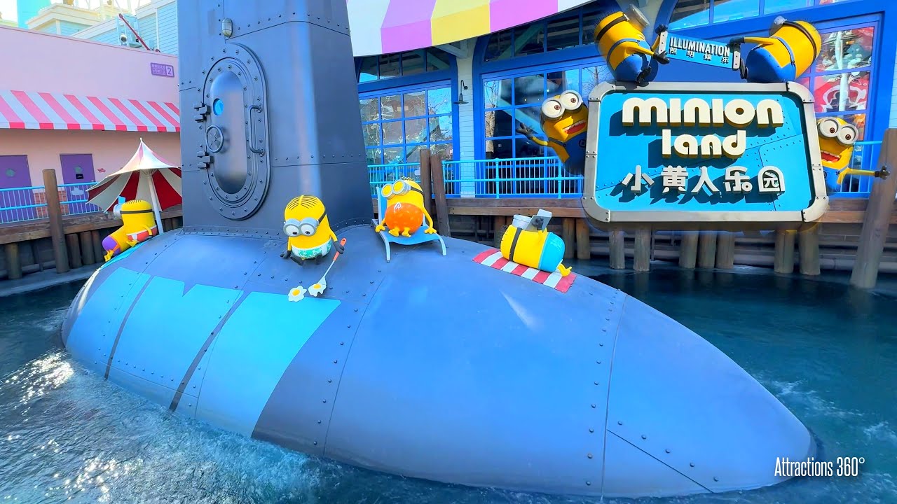 World’s LARGEST MINION Land at Universal Studios Beijing | Minion ...