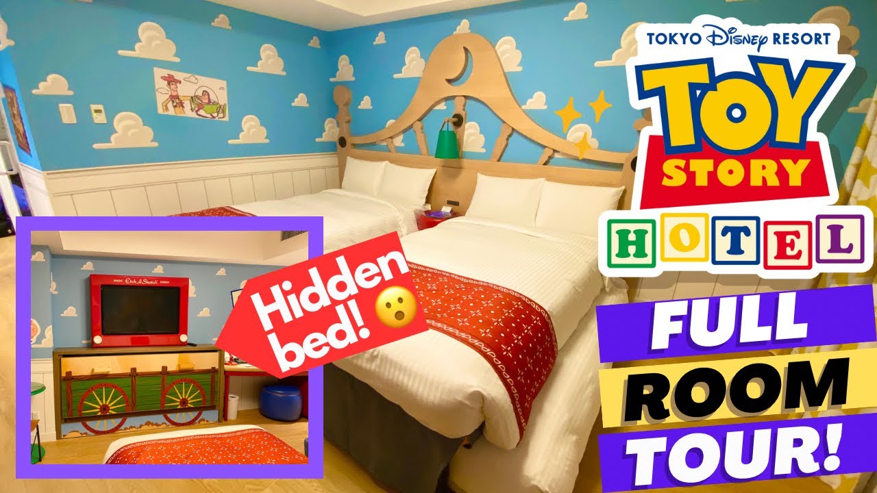 Toy Story Hotel Room Tour - Tokyo Disney Resort, - La Vie Zine