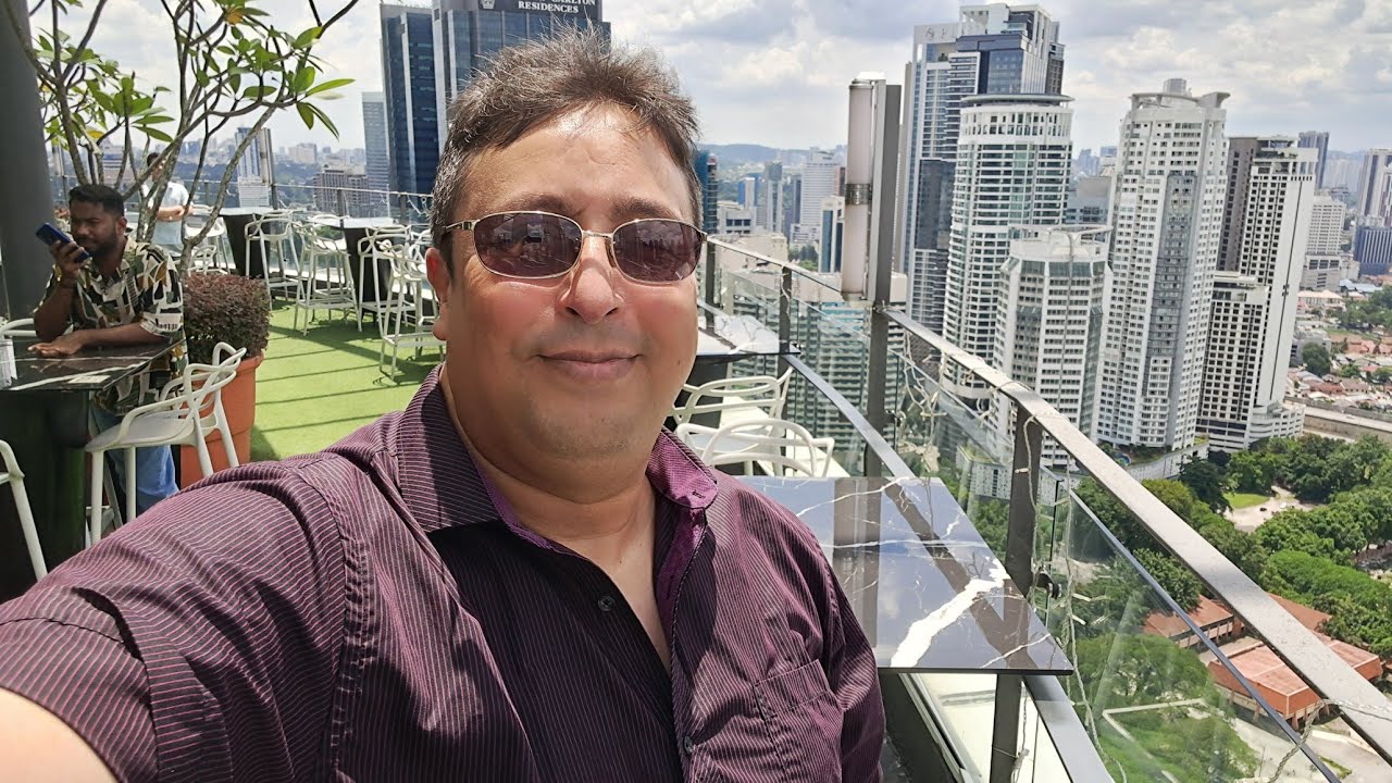 LUNCH IN ENVI ROOFTOP RESTAURANT AND KLCC TOUR AND COFFEE. KUALA LUMPUR ...