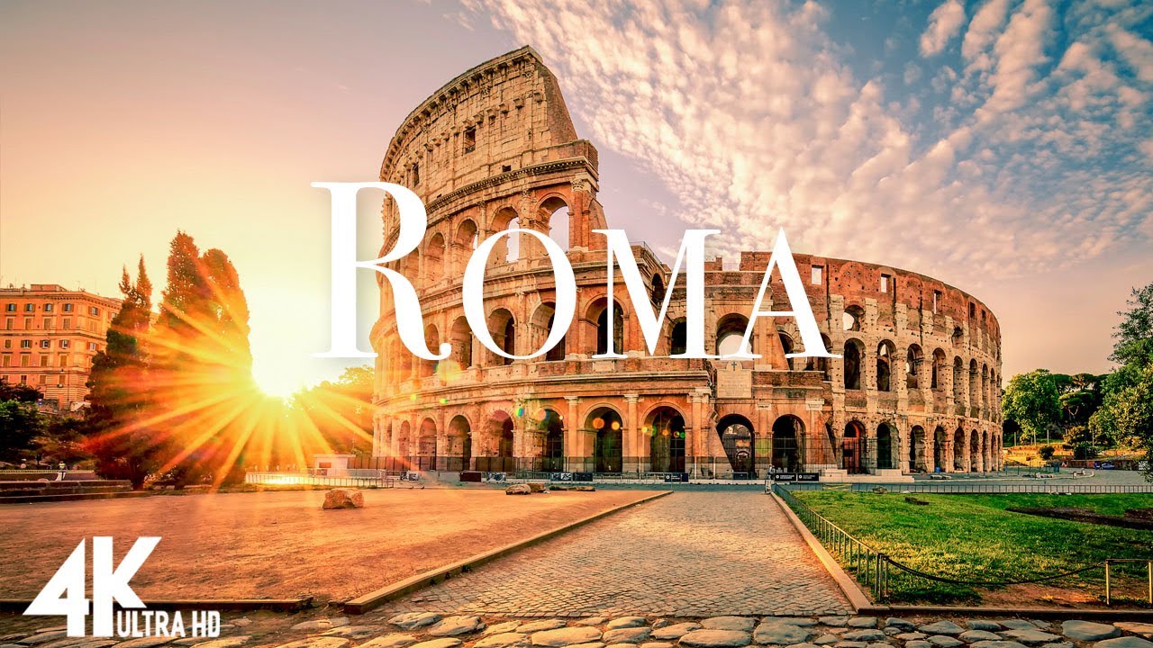 FLYING OVER ROMA (4K UHD) - City of Seven Hills - La Vie Zine