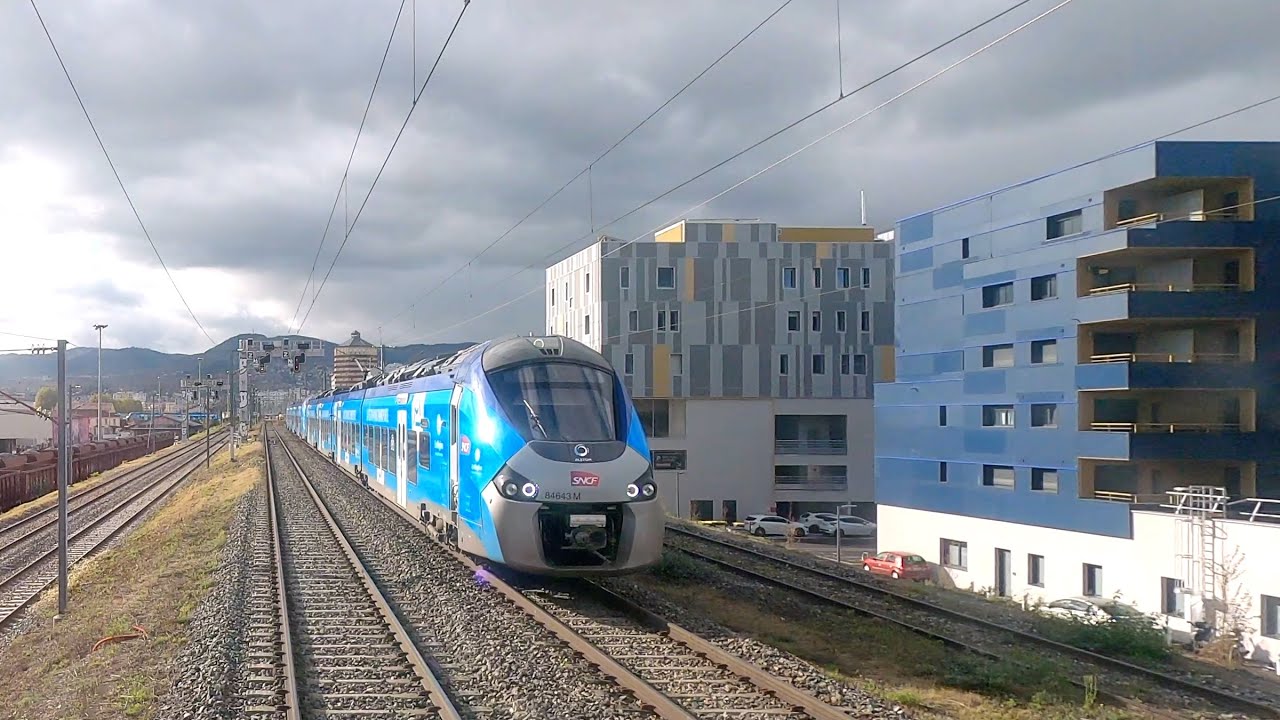 4K 🇫🇷 Paris-Gare-de-Lyon - Clermont-Ferrand cab ride, France [03.2023 ...
