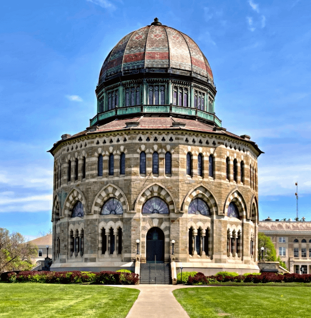 Nott Memorial Hall, Union College, Schenectady, New York; designed by ...
