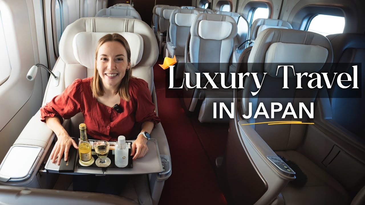 I Rode On Japan's Fastest Bullet Train in FIRST CLASS Across The ...