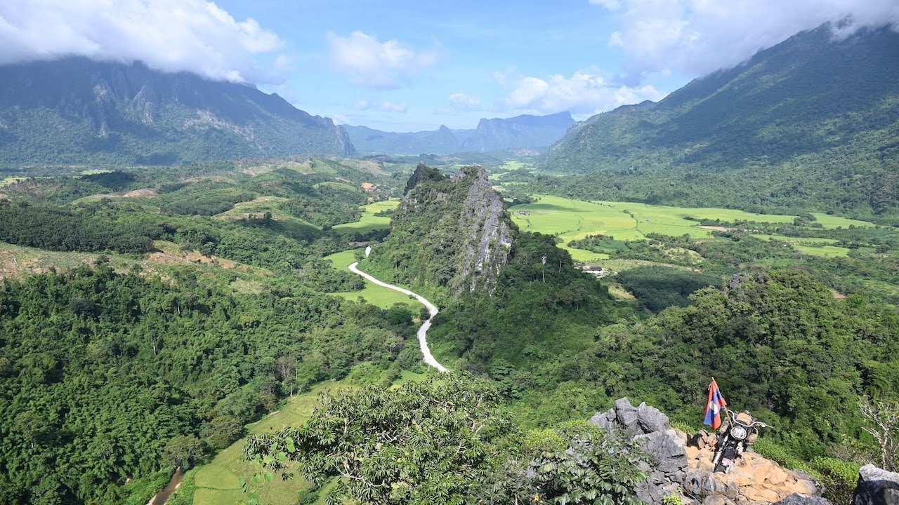 SE Asia Tour day 12 | we hiked the must visit Nam Xay viewpoint with ...