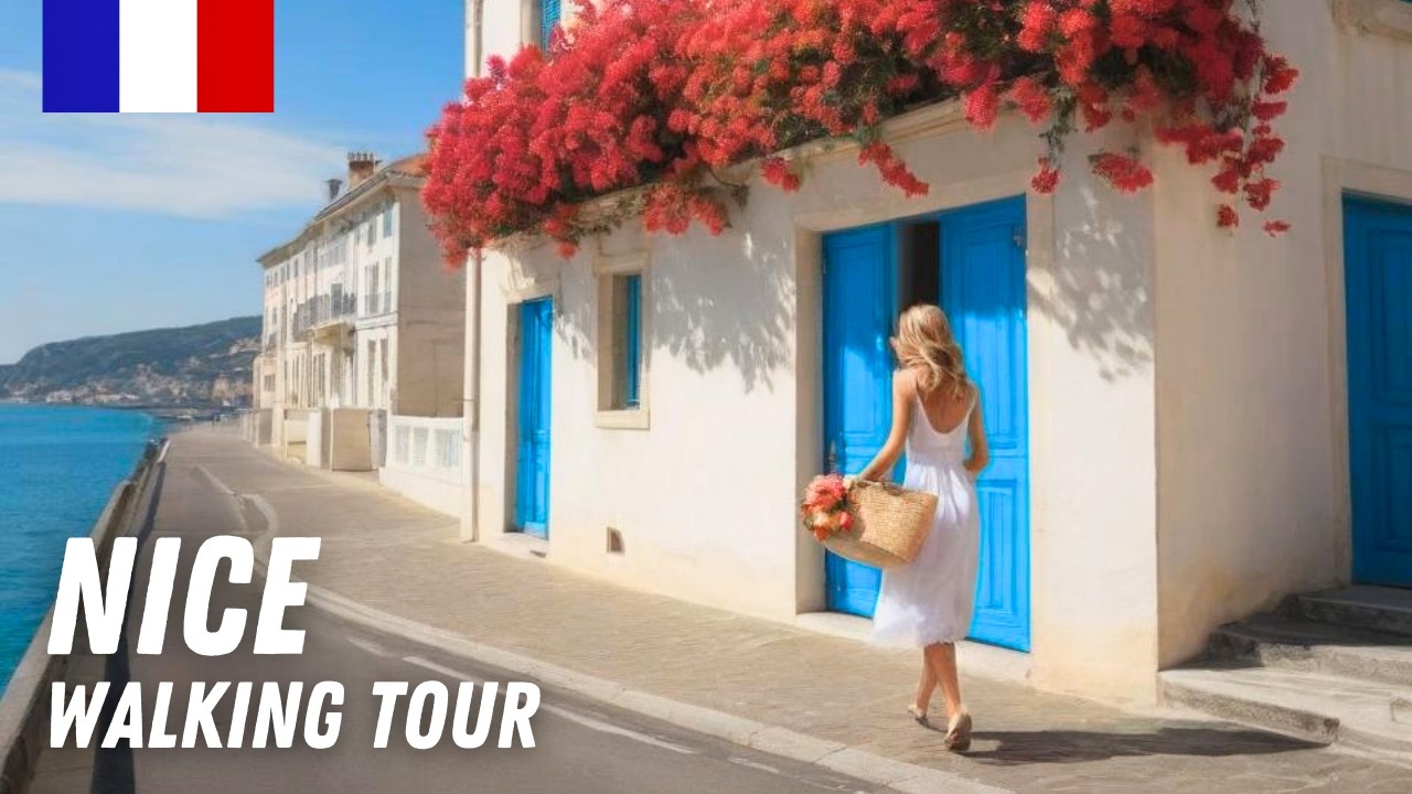 Nice Walking Tour 2024 🇫🇷 The Most Stunning City On The French Riviera ...