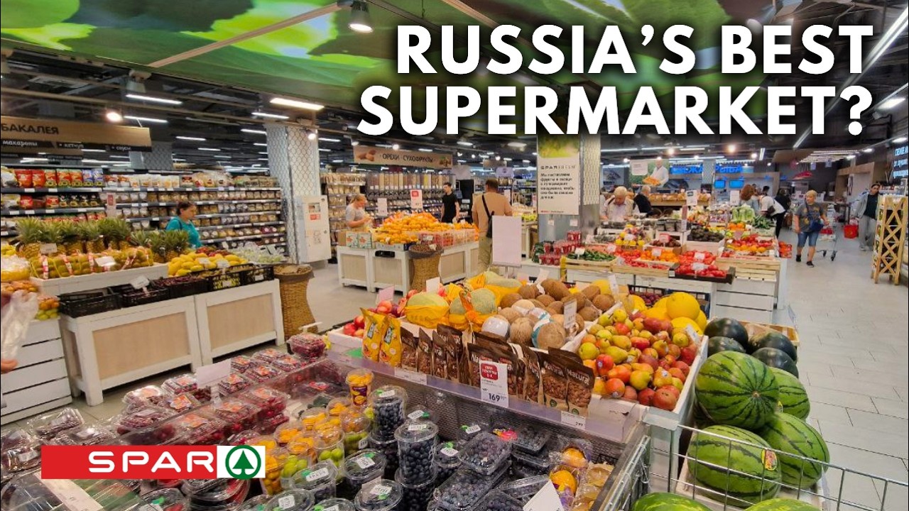Russian TYPICAL (Dutch Owned) Supermarket: EUROSPAR - La Vie Zine