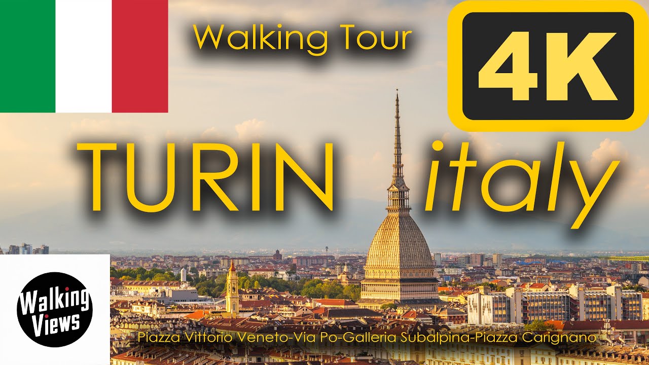 Discover Turin: A Walking Tour of Italy’s Hidden Gem | UHD 4K 60fps ...
