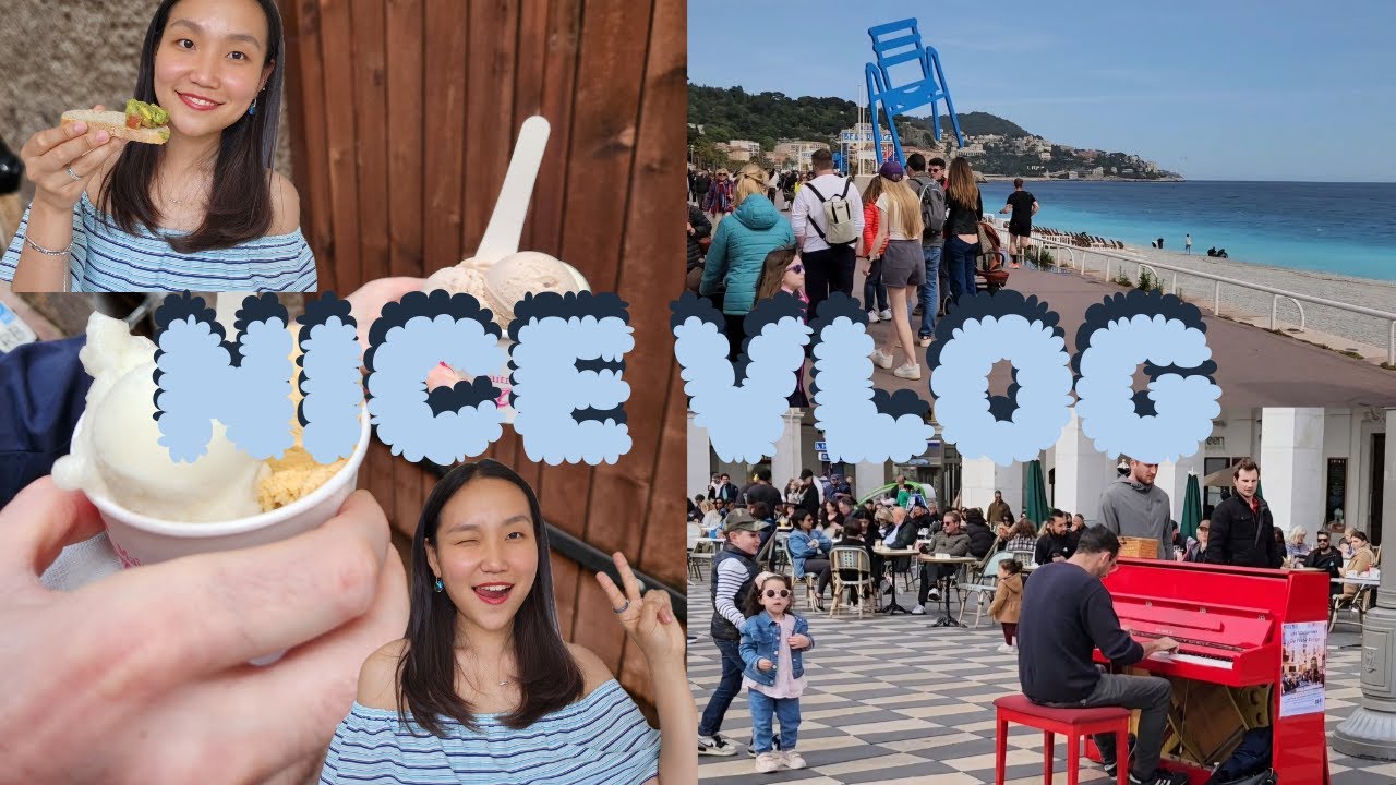 The Best Ice Cream in Nice | Walk along the Promenade des Anglais ...