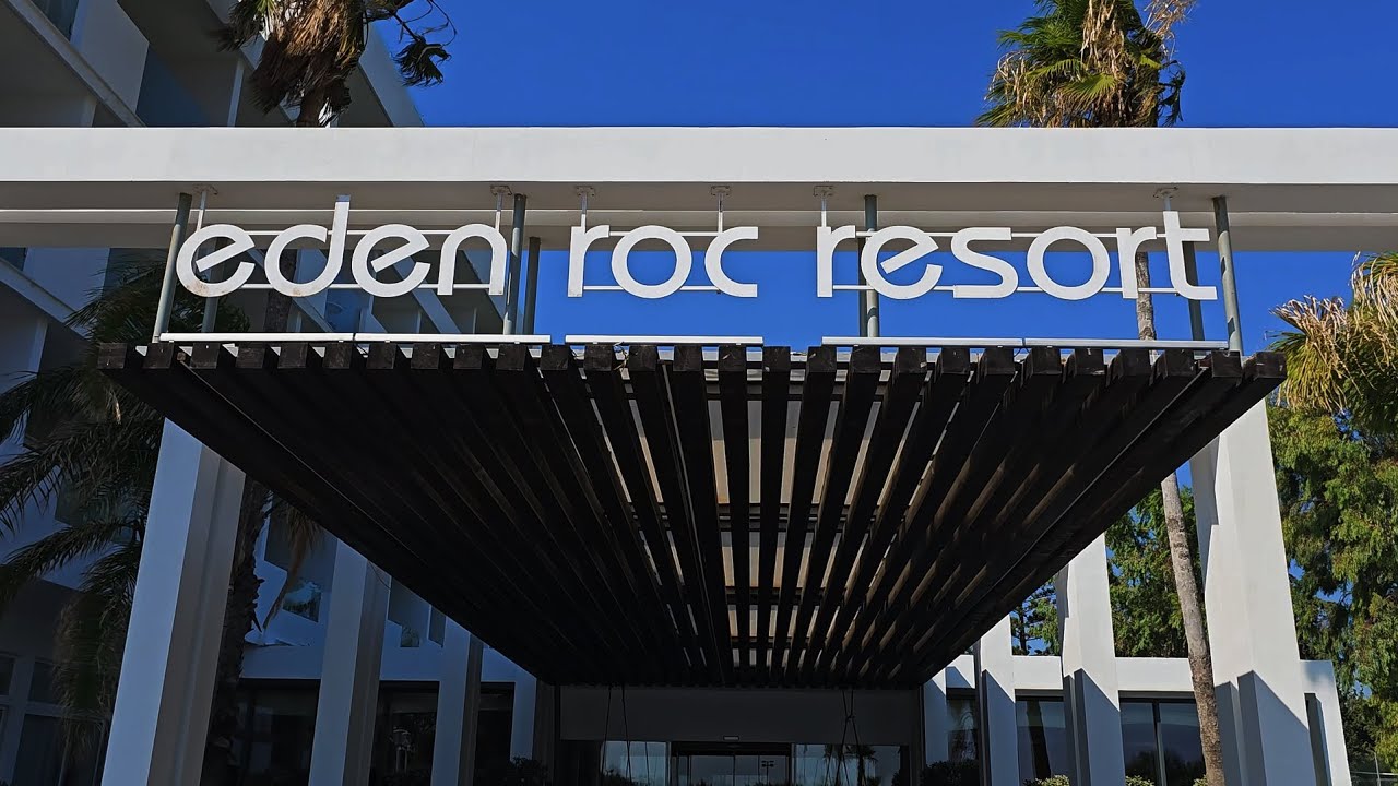 A tour of the All Inclusive Eden Roc Resort Hotel Rhodes in 4K - La Vie ...