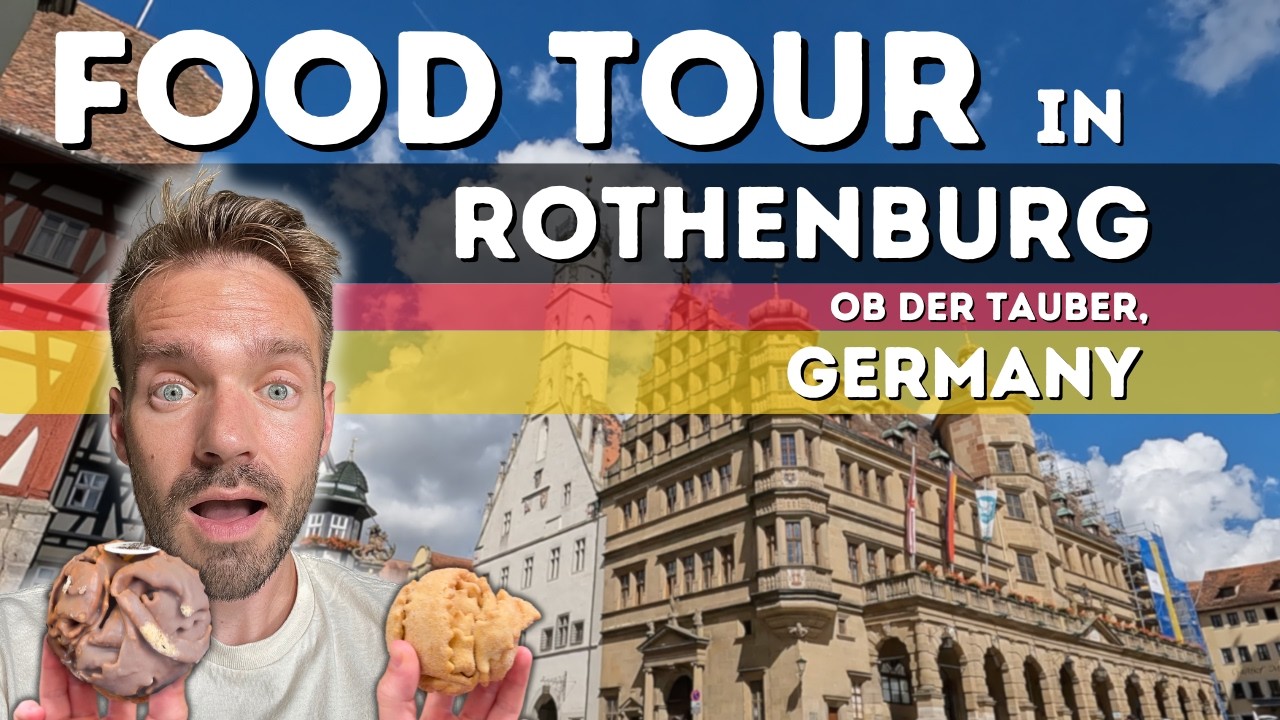 Rothenburg ob der Tauber Food Tour | Is The Food as Amazing as the City ...