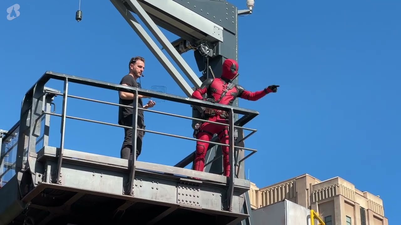 Deadpool visiting Disneyland Paris summer 2024 - La Vie Zine