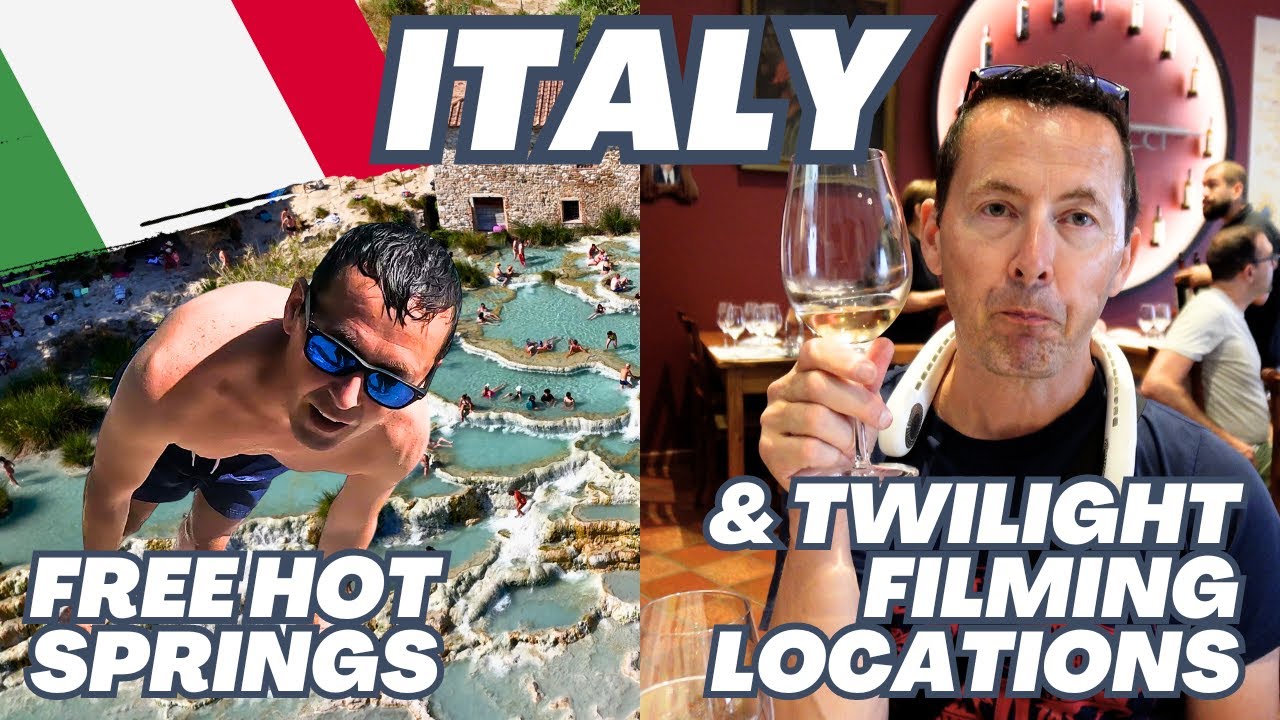 MONTEPULCIANO home of Volturi Twilight Movie | Saturnia Hot Springs ...