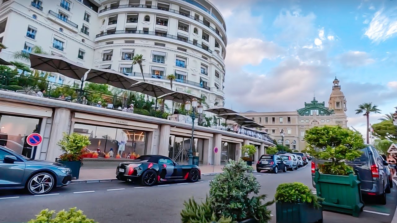 Walk Monaco 2024 | The richest country in the world | Walking Tour ...