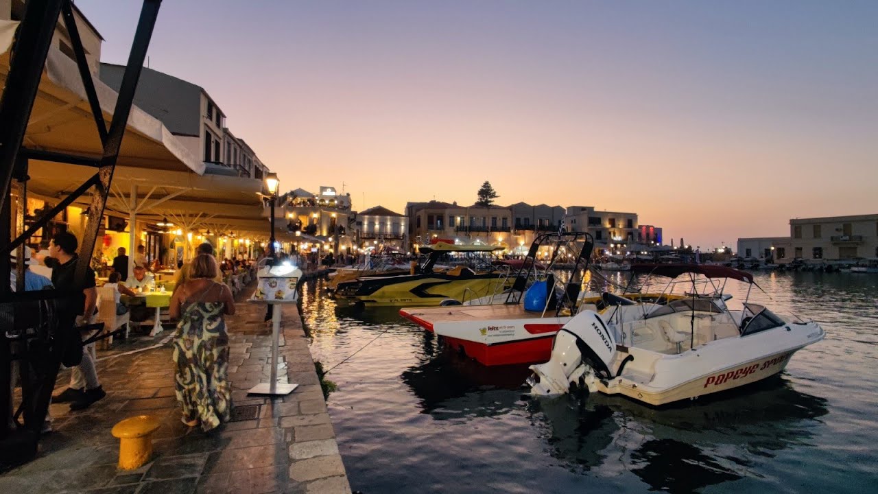 Rethymnon walking tour, ein Spaziergang , Crete 2024, Kreta 2024 ...