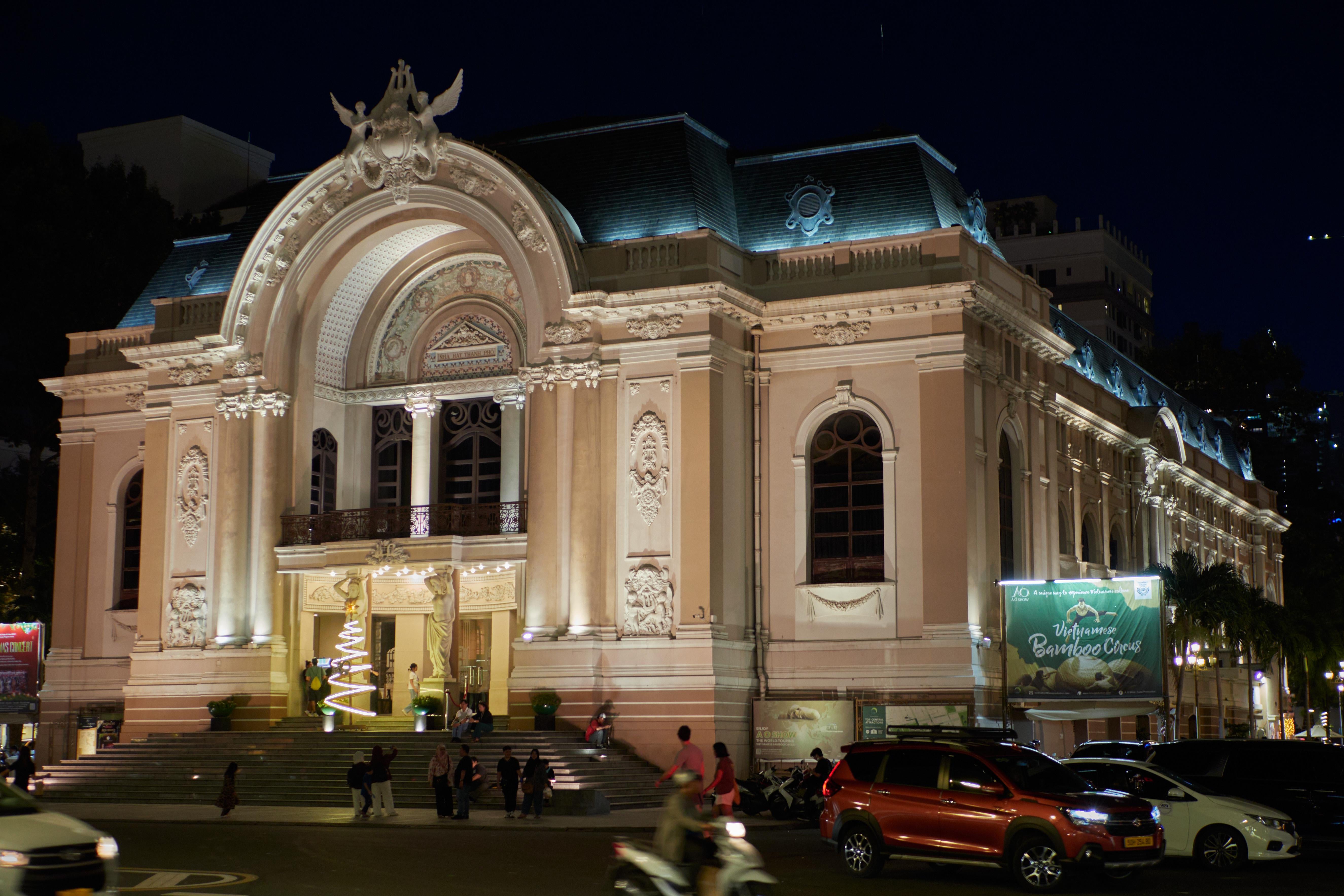 Saigon Opera House, Ho Chi Minh City, Vietnam - French Colonial ...