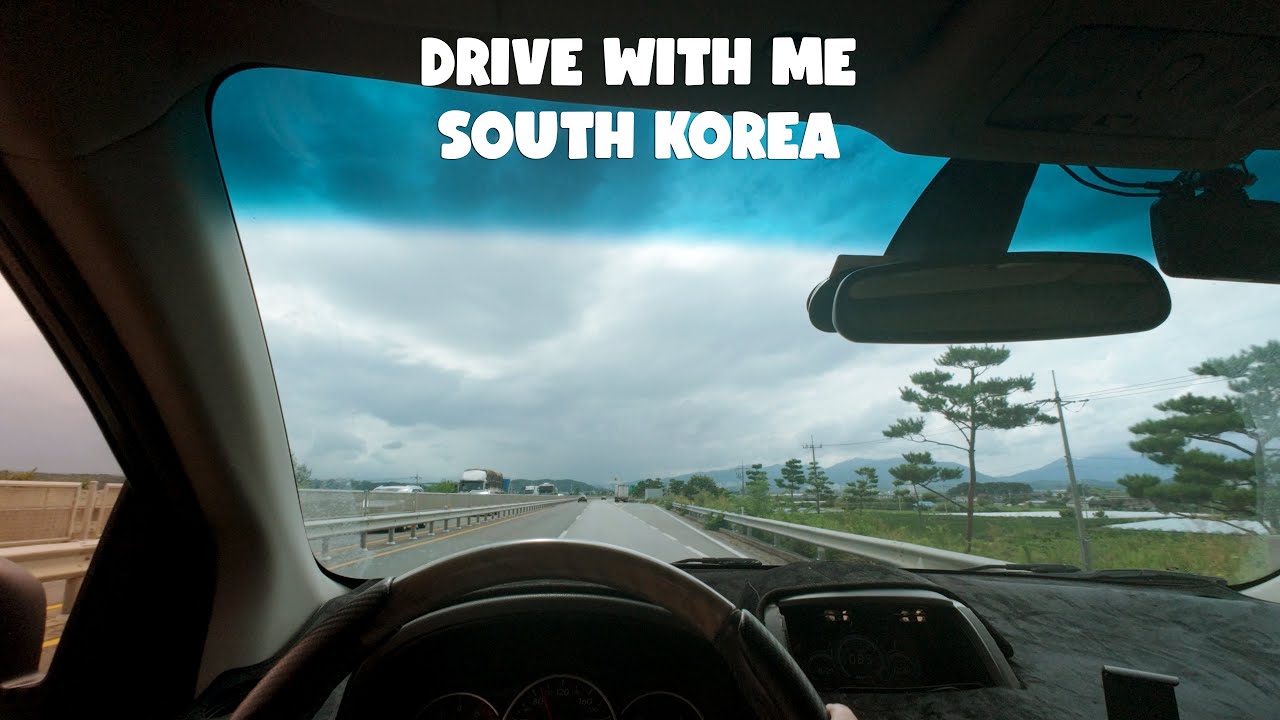 [Driving Korea] A Rainy Summer Day's Drive from the Countryside to ...