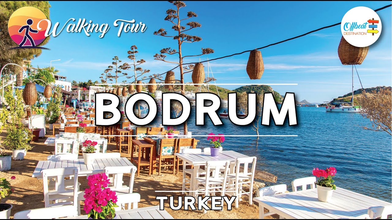 Bodrum Walking Tour 2024, Turkey 🇹🇷 | Grand Market and Harbour Walk ...