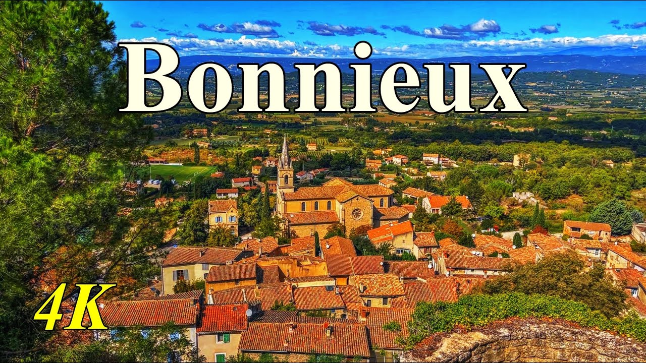 BONNIEUX - FRANCE - Charmant village perché dans le Luberon [4K] - La ...