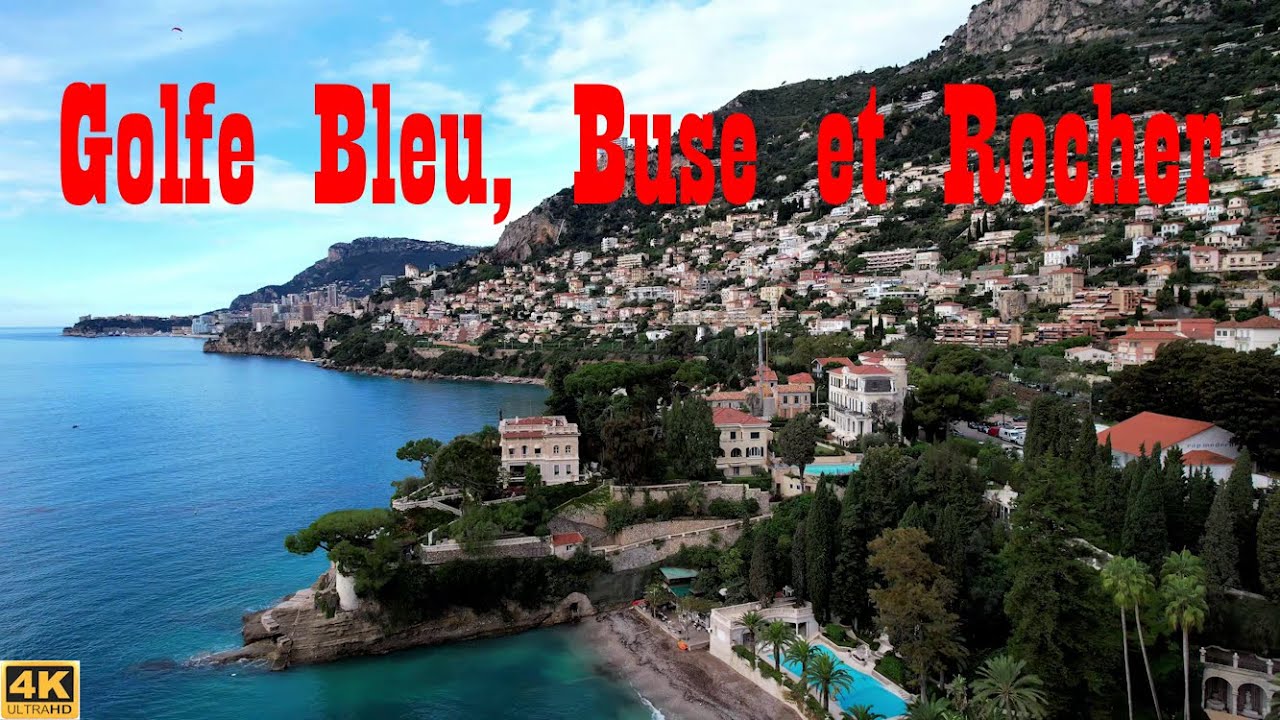 Plage du Golfe Bleu, Plage du Buse, Plage du Rocher, Av. le Corbusier ...