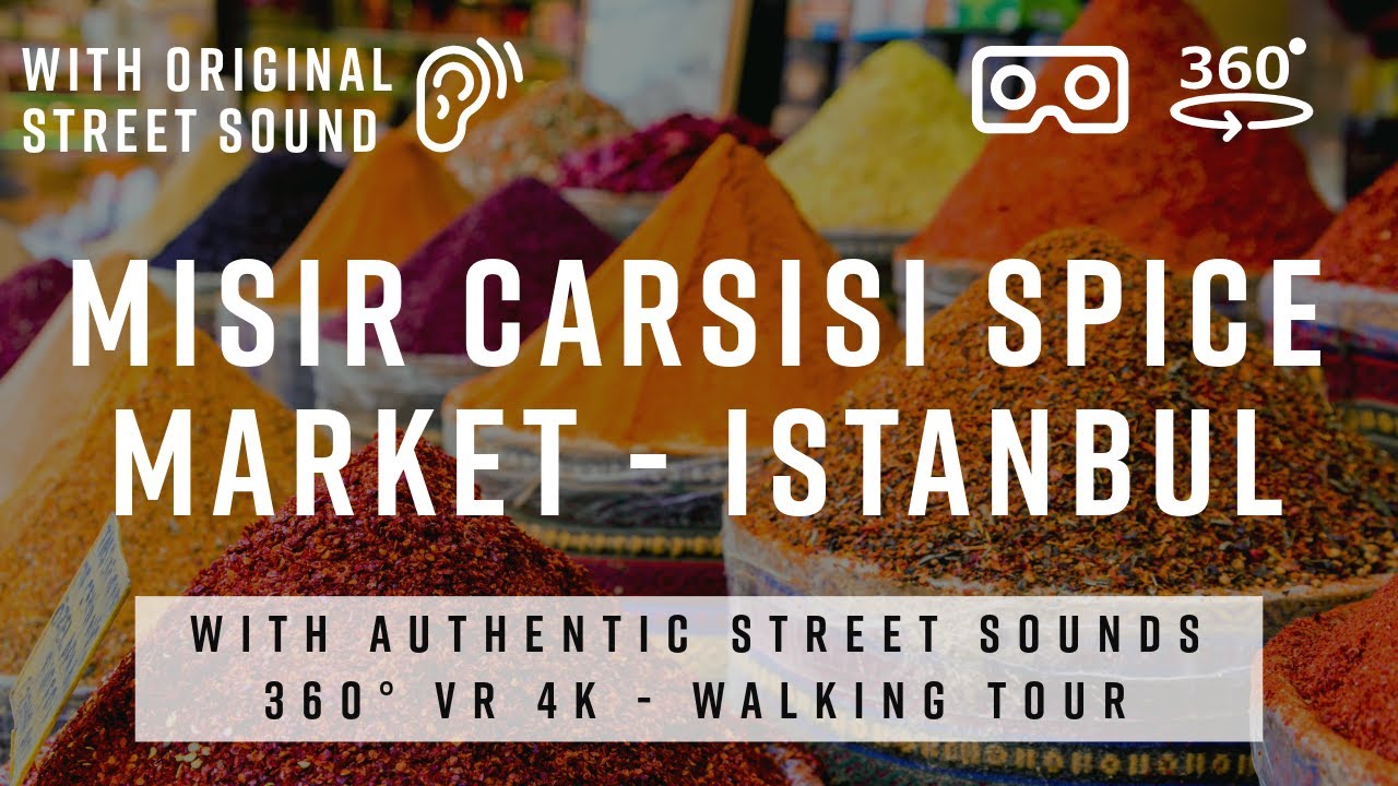 Misir Carsisi Spice Market 360 Tour 🇹🇷 Istanbul Turkey with Original ...